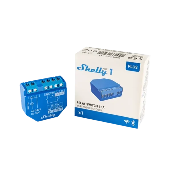Shelly Plus 1 - Accessori per Veicoli | Stile & Funzionalità Made in Italy